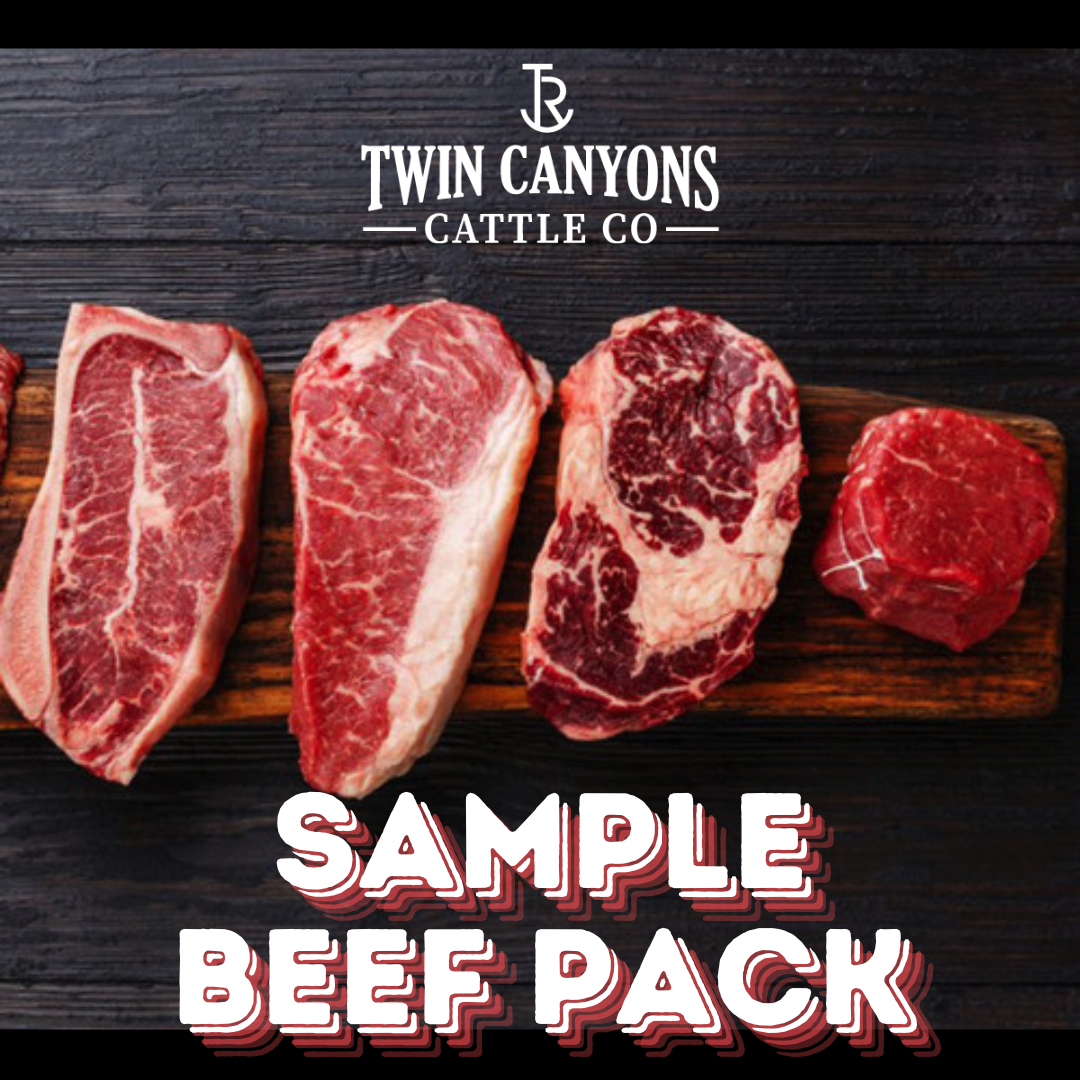 Sample Beef Pack | Twin Canyons Cattle Co.